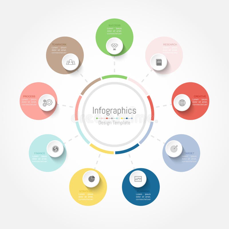 Infographic Design Elements for Your Business Data with 9 Options ...