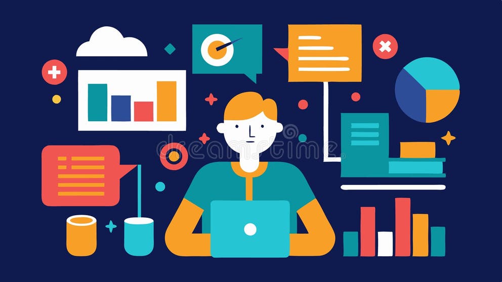 Infographic Design an Illustrator Develops an Infographic Illustrating ...