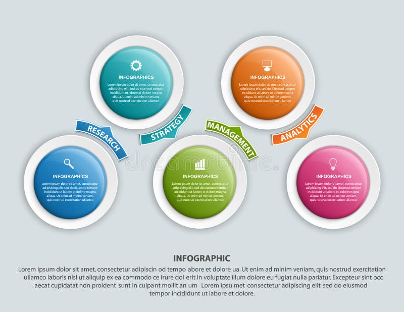 Infographic Design Organization Chart Template for Business ...