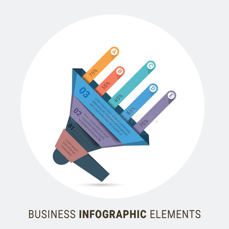 Business Data Visualization. Simple Infographic Design Template ...