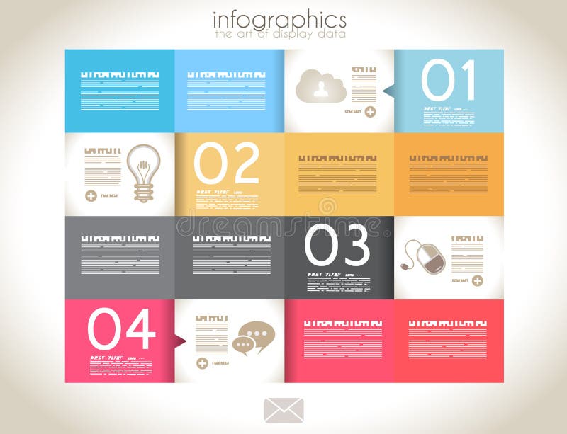 Infographic Design - Original Paper Tags Stock Vector - Illustration of ...