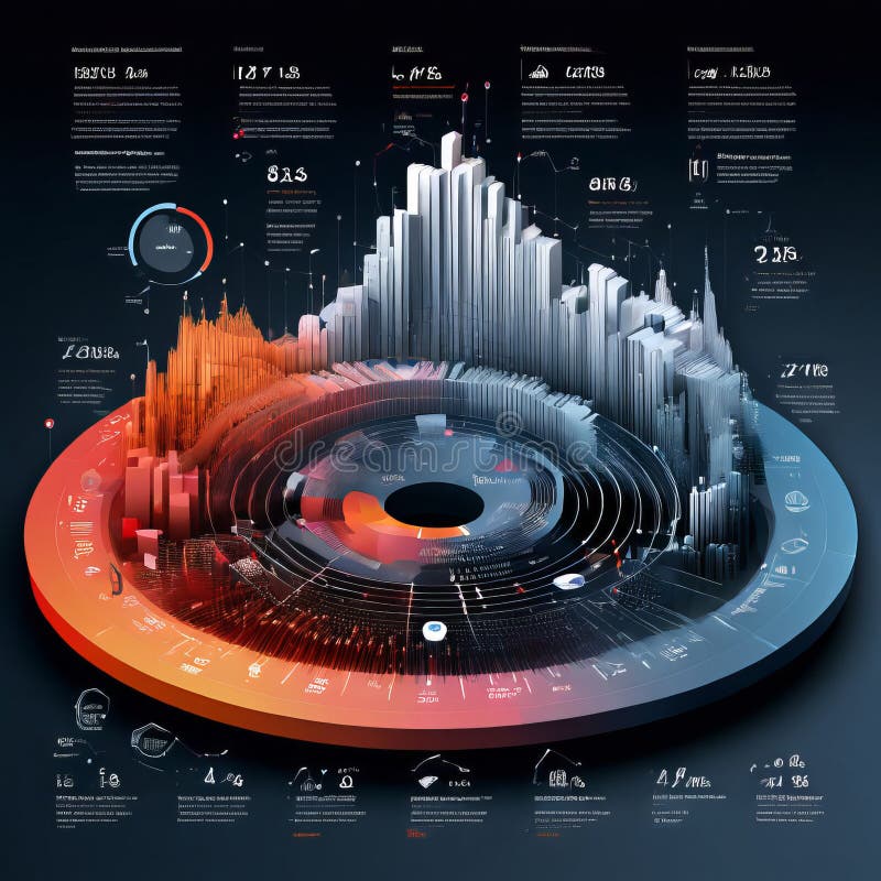 Infographic Design Design that Presents Information in a Visua Stock ...