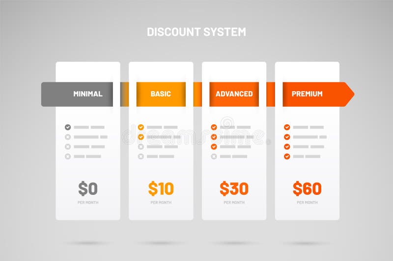 Infographic Design for Process Chart. Business Data. Stock Vector ...