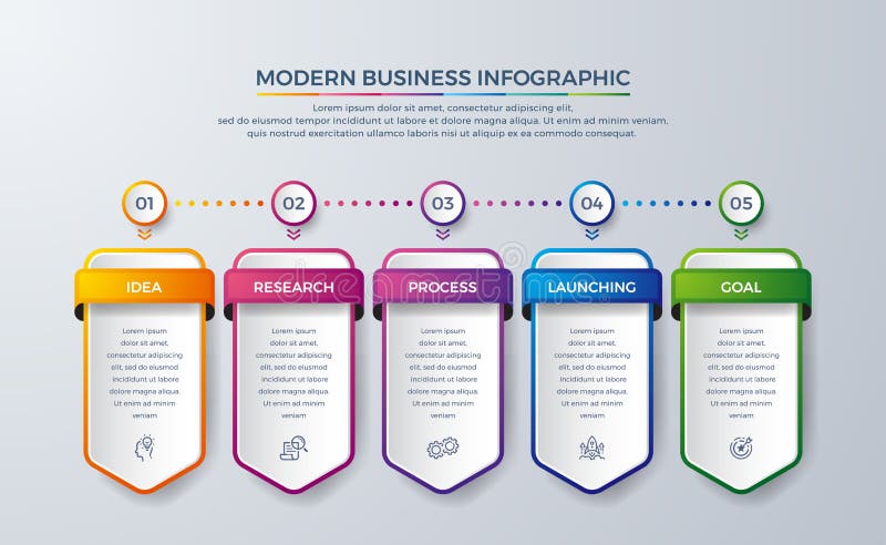 Infographic Design with 10 Process or Steps. Infographic for Diagram ...