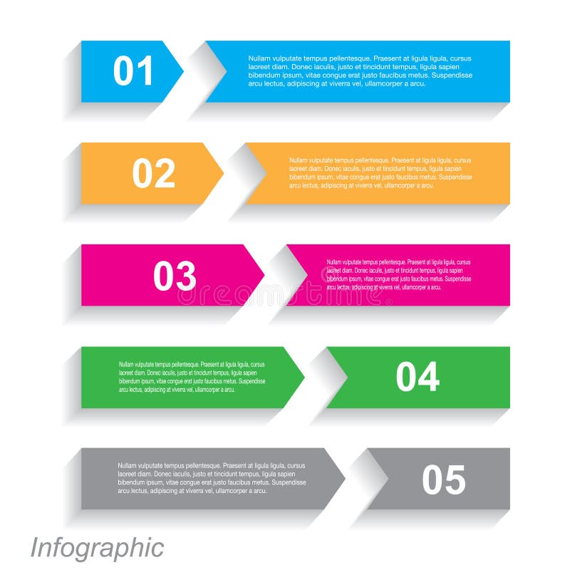 Infographic Design Template. Stock Vector - Illustration of background ...