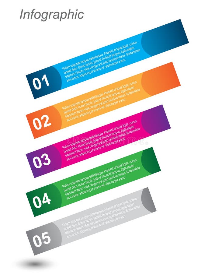 Infographic Design for Product Ranking Stock Vector - Illustration of ...