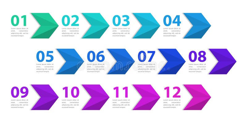 12 Step Flow Chart Stock Illustrations – 147 12 Step Flow Chart Stock ...