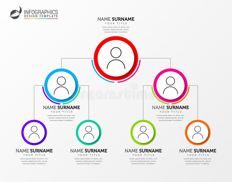 Infographic Design Template. Creative Concept with Pyramid System Stock ...