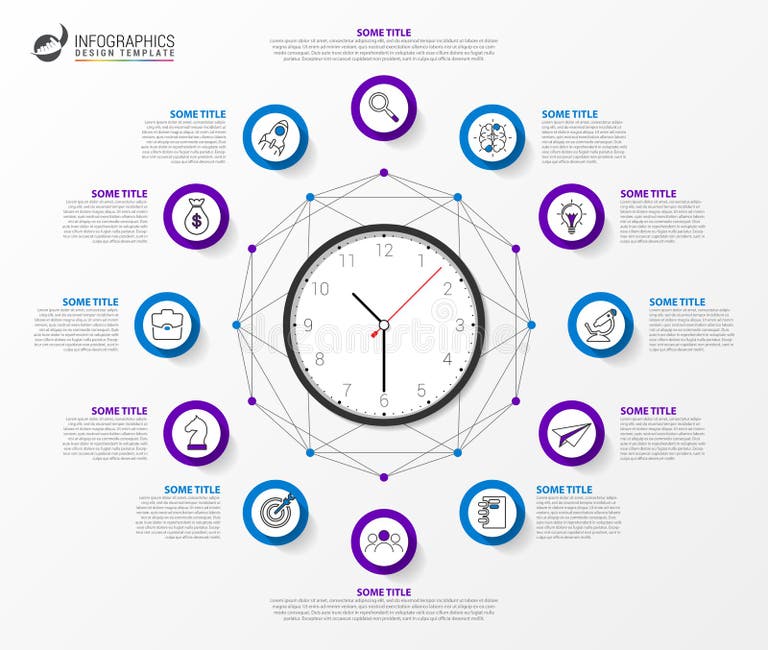 Hour Infographic Concept Stock Illustrations – 3,417 Hour Infographic ...