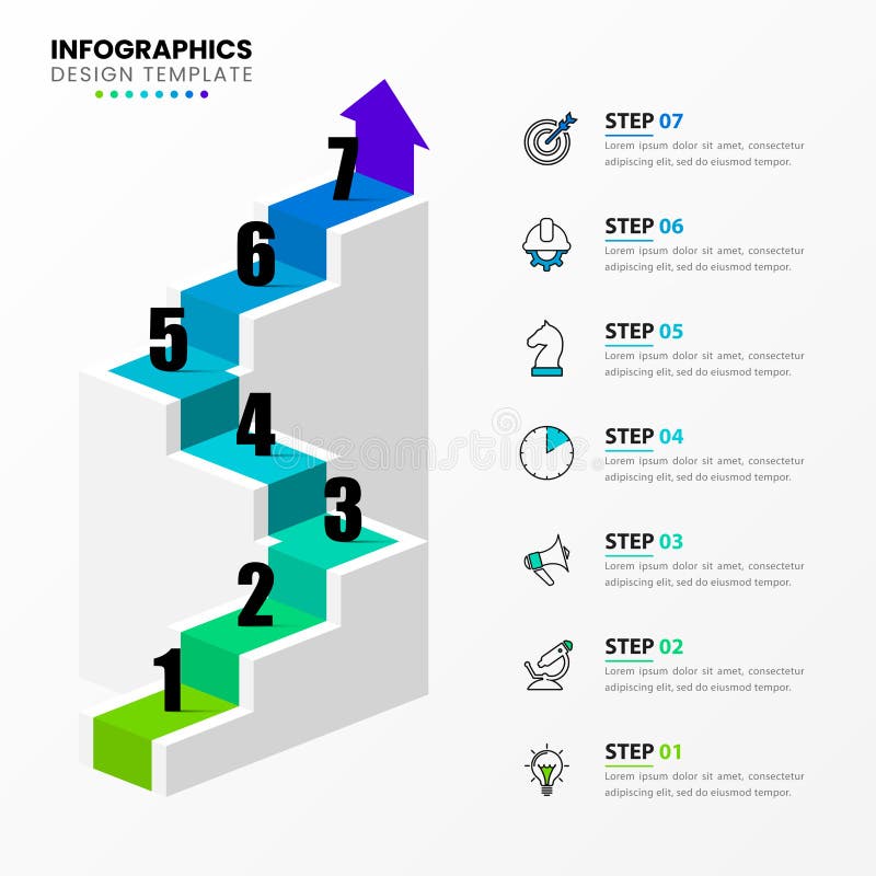 7 Level Infographic Stock Illustrations – 86 7 Level Infographic Stock ...