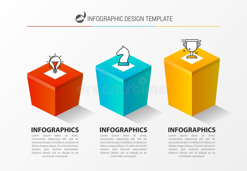 Three Info Column Graphic Stock Illustrations – 158 Three Info Column ...