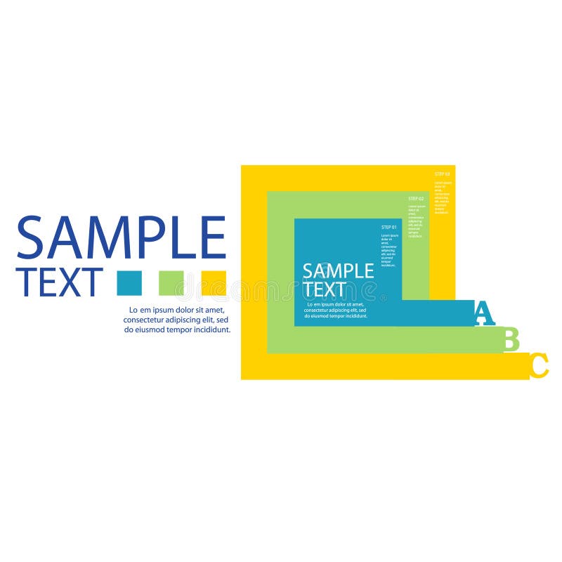 Infographic Design Template with Graphic Elements Set Illustration ...