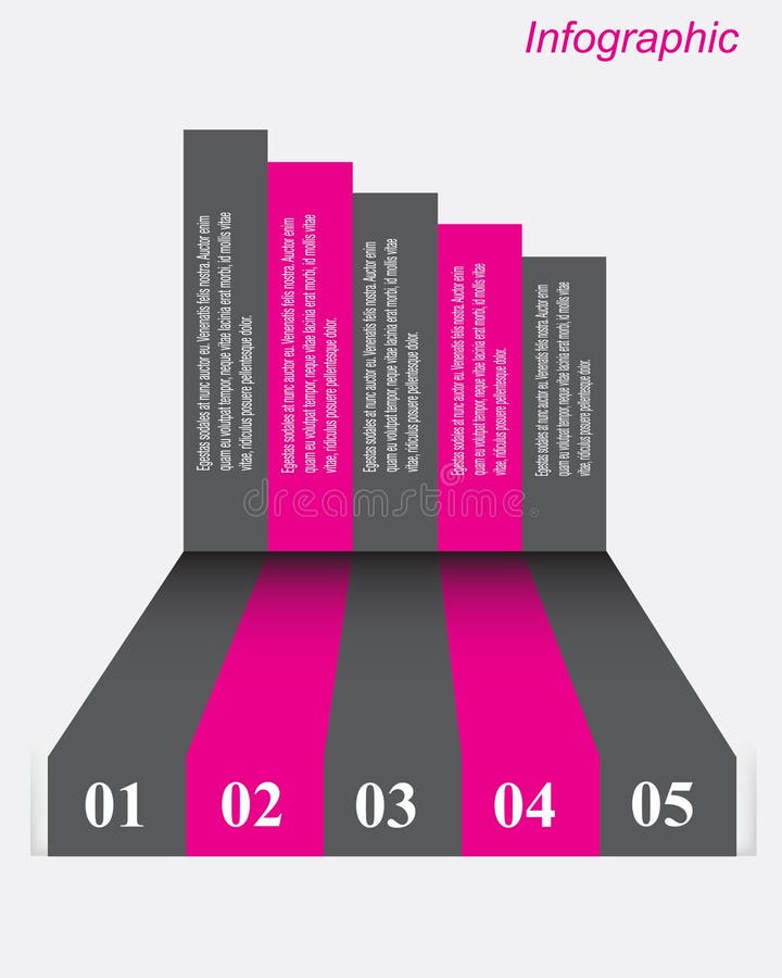 Infographic Design Template. Stock Vector - Illustration of elements ...
