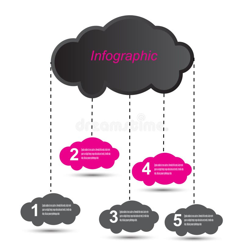Infographic Design Template. Stock Vector - Illustration of board ...