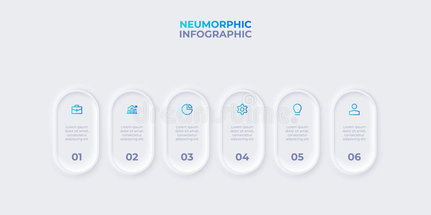 Infographic Neumorphism Stock Illustrations – 1,702 Infographic ...