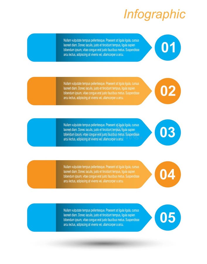 Infographics Banners for Web Layout. Stock Vector - Illustration of ...