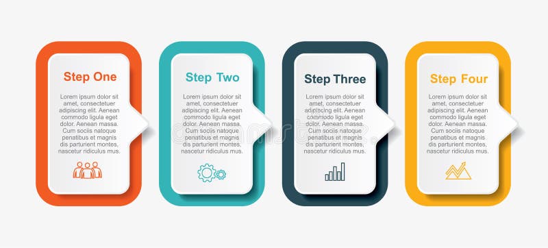 Infographic Design Template with Place for Your Data. Vector ...