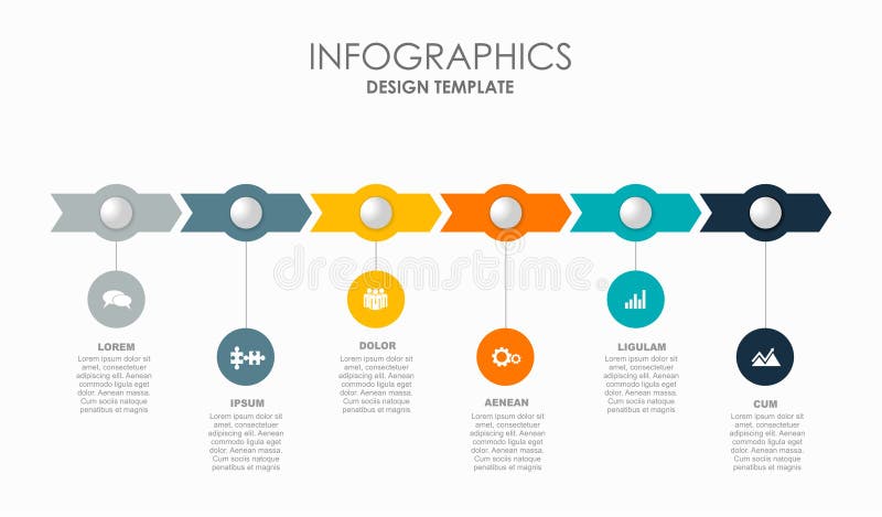 Infographic Design Template with Place for Your Data. Vector ...