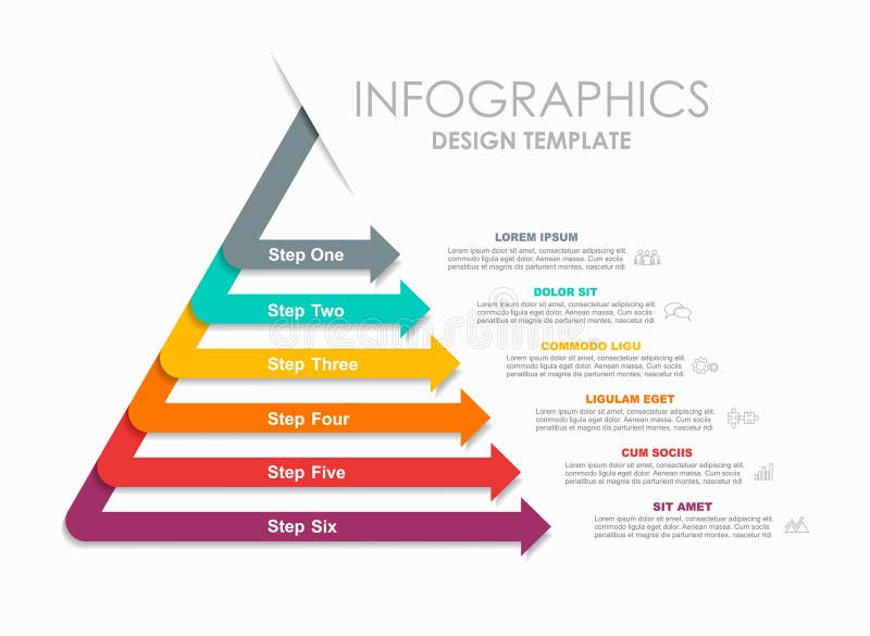 Infographic Design Template with Place for Your Data. Vector ...