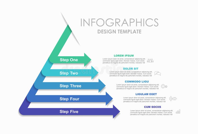 Infographic Design Template with Place for Your Data. Vector ...