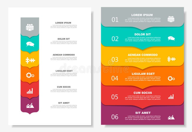 Infographic Design Template with Place for Your Data. Vector ...