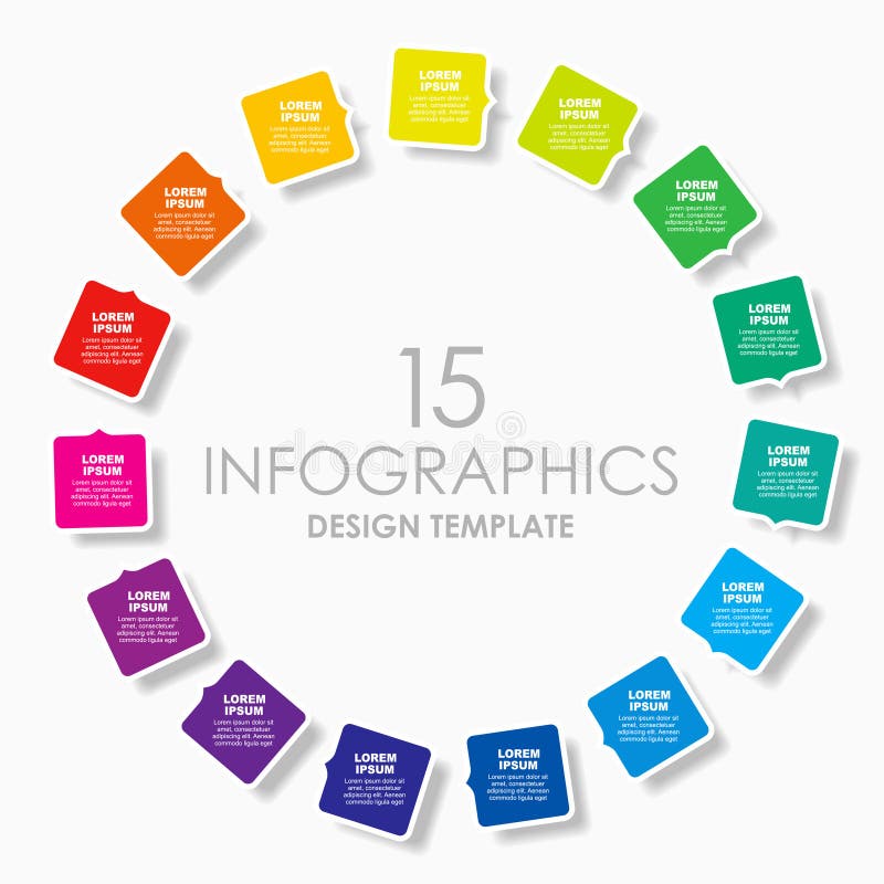 Infographic Design Template with Place for Your Data. Vector ...