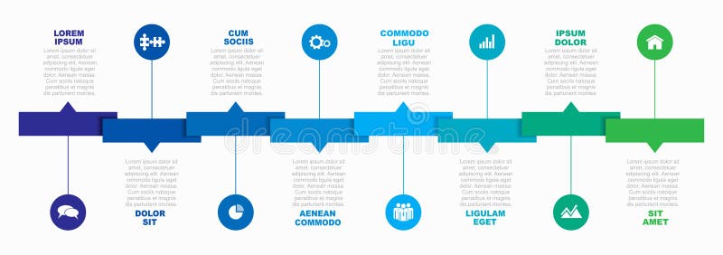 Infographic Design Template with Place for Your Data. Vector ...