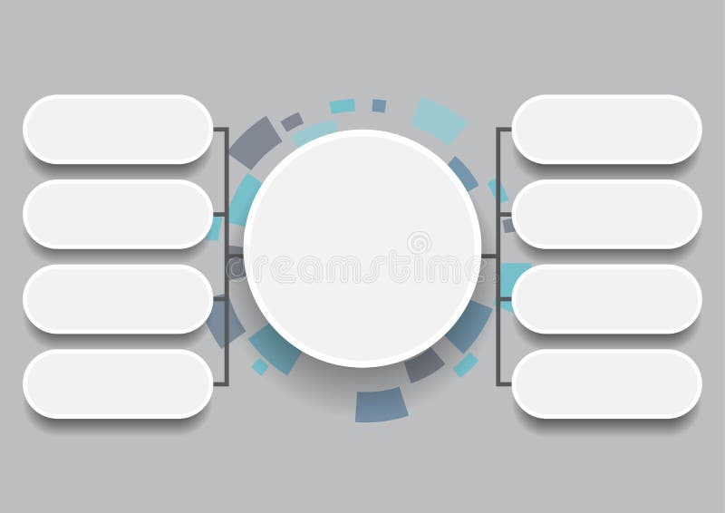 Infographic Design Template with Place for Your Text Stock Vector ...
