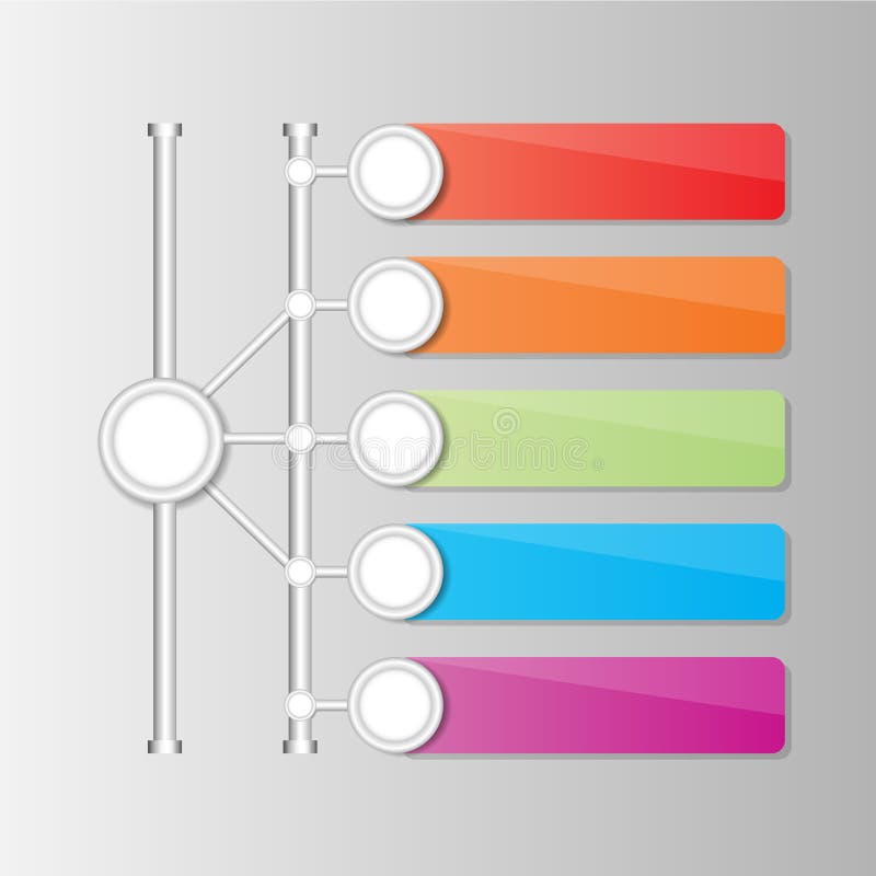 Infographic Design Template with Place for Your Text Stock Vector ...