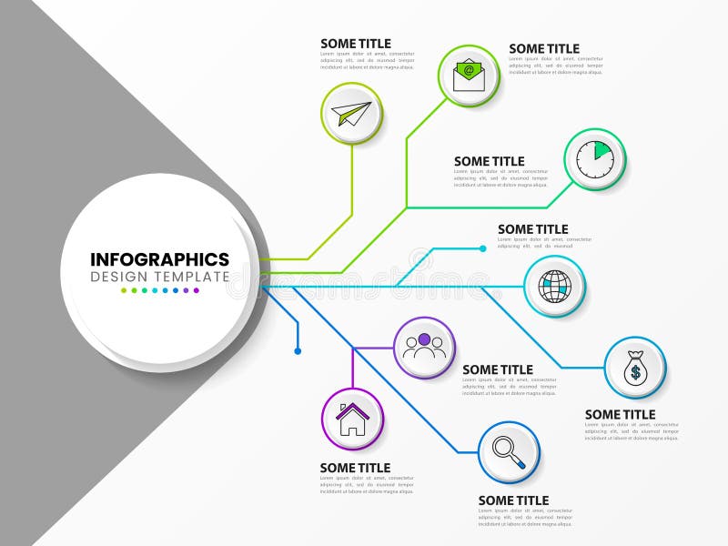 Technology Connection Concept. Abstract Tree Stock Vector - Illustration of cloud, design: 71145652
