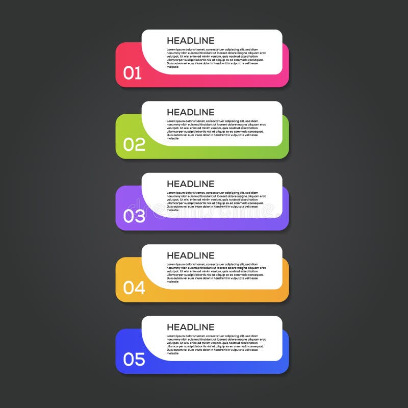 Infographic Design. Vector Infographic Design Template Stock Vector ...