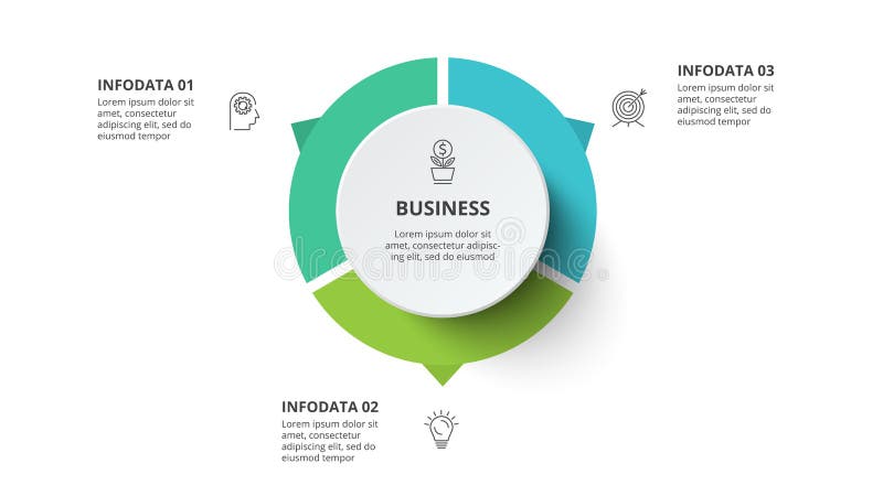 Infographic Design Vector and Marketing Icons for Diagram, Graph ...