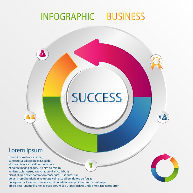 Infographic design vector stock vector. Illustration of modern - 93109973