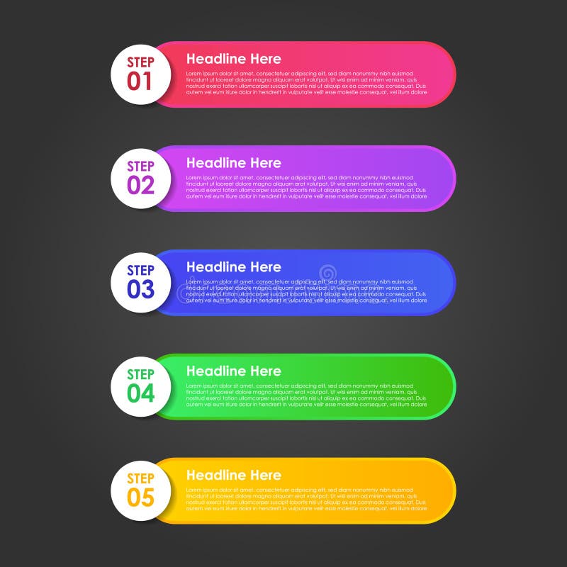 Infographic Design. Vector Infographic Design Template Stock Vector ...