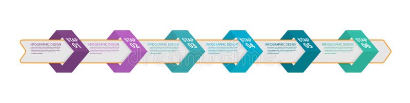 Infographic Diagram of the Process. 6 Steps of Options To Achieve ...