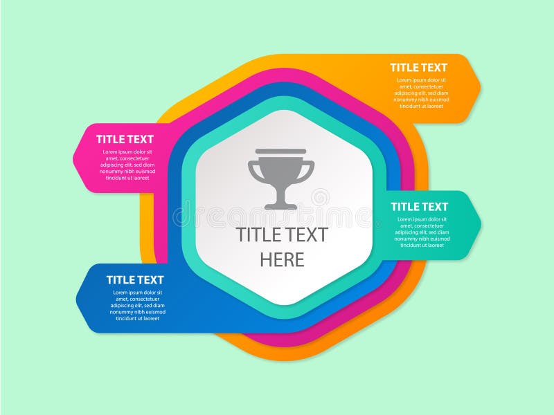 Infographic Diagram with Steps, Options, Parts or Processes. Process ...