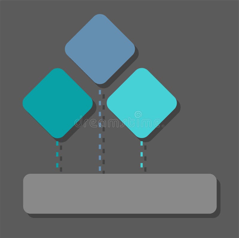 Infographic, Diagram, Sectors, Five Circles, One Rectangle, Color, Flat ...