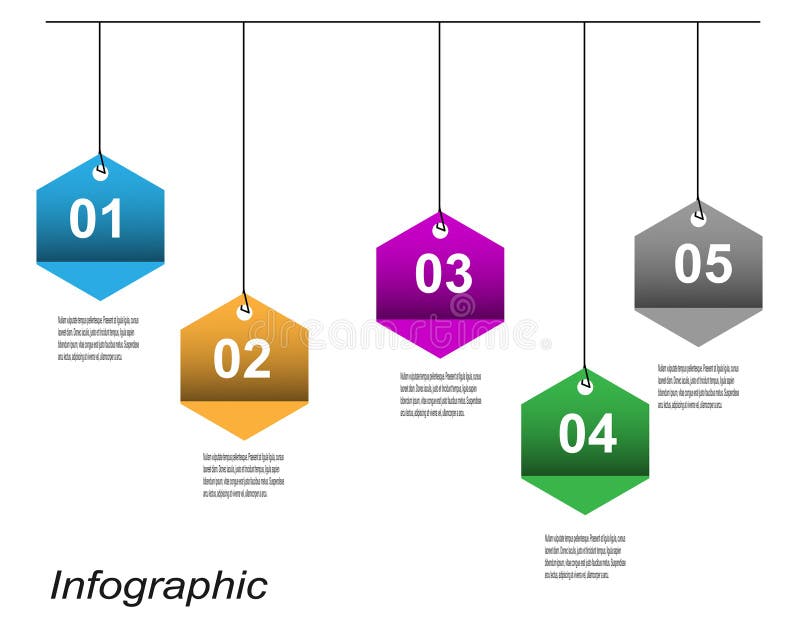 Infographic Display, Idea To Ranked and Statistics. Stock Vector ...