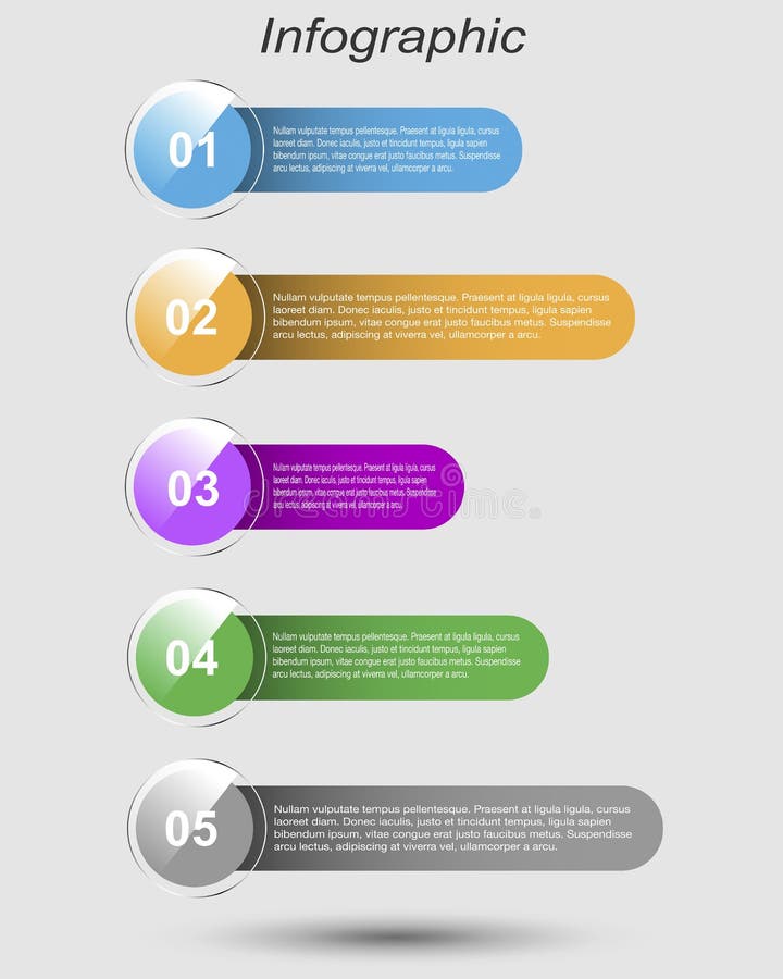 Infographic Display Template. Stock Vector - Illustration of modern ...