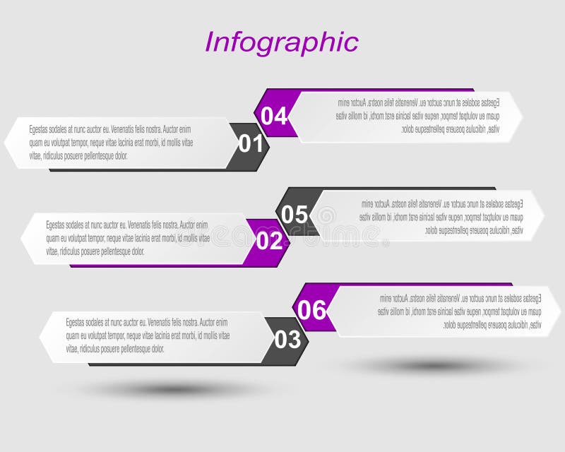 Infographic Display Template. Stock Vector - Illustration of ...
