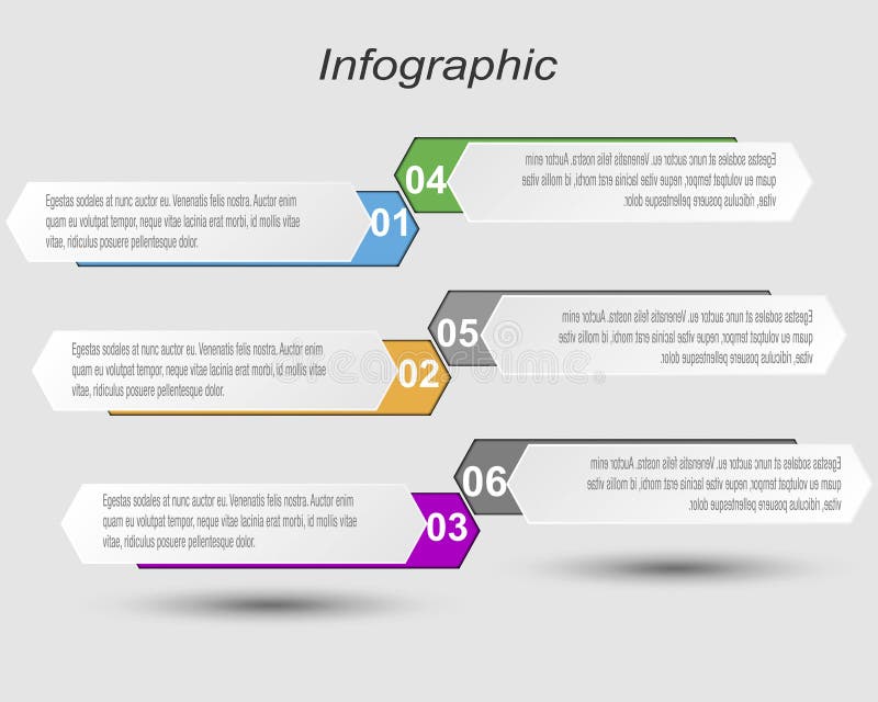 Infographic Display Template. Stock Vector - Illustration of business ...