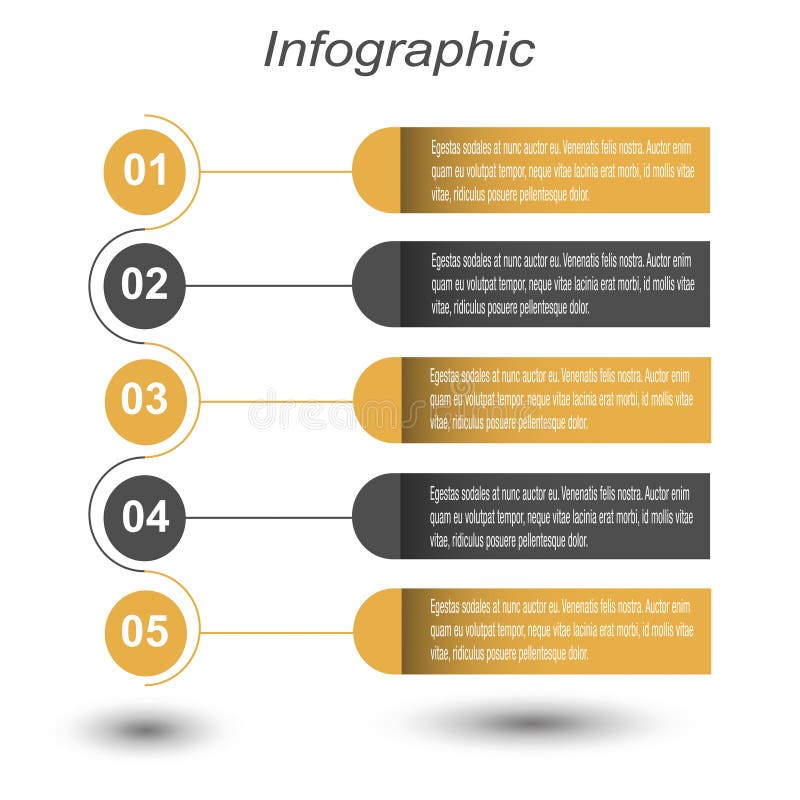 Infographic Display Template. Stock Vector - Illustration of layout ...