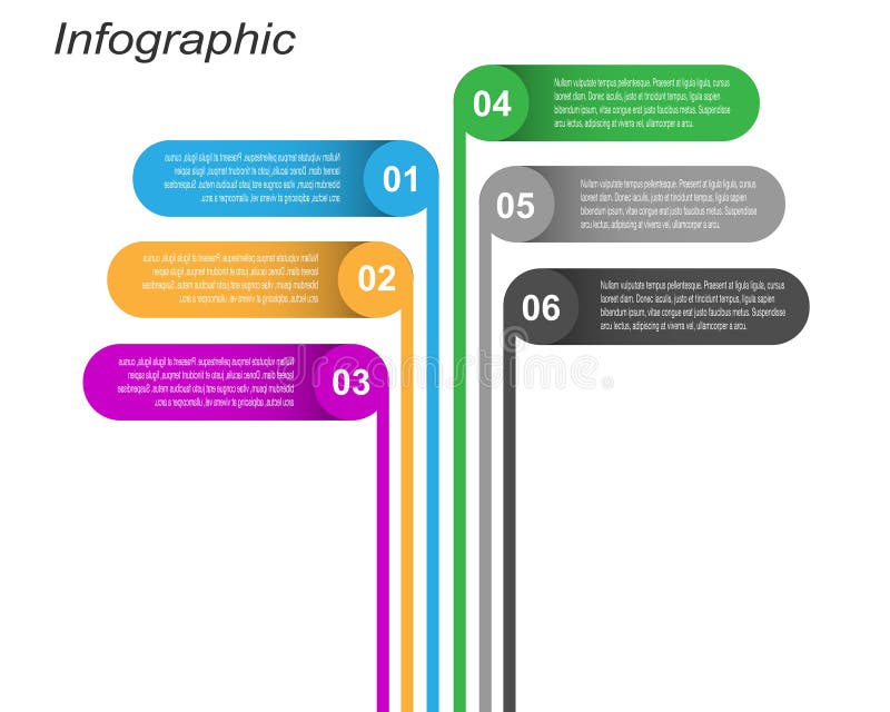 Infographic Display Template. Stock Vector - Illustration of board ...