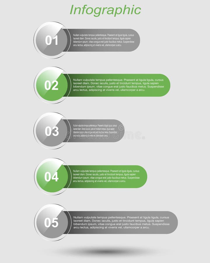 Infographic Display Template. Stock Vector - Illustration of network ...