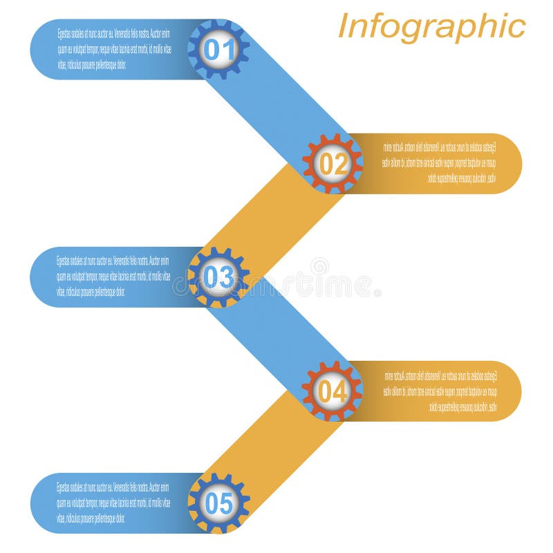 Infographic Display Template. Stock Vector - Illustration of label ...