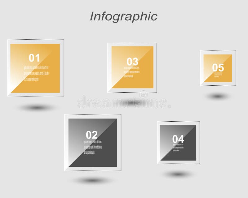 Infographic Display Template. Stock Vector - Illustration of number ...