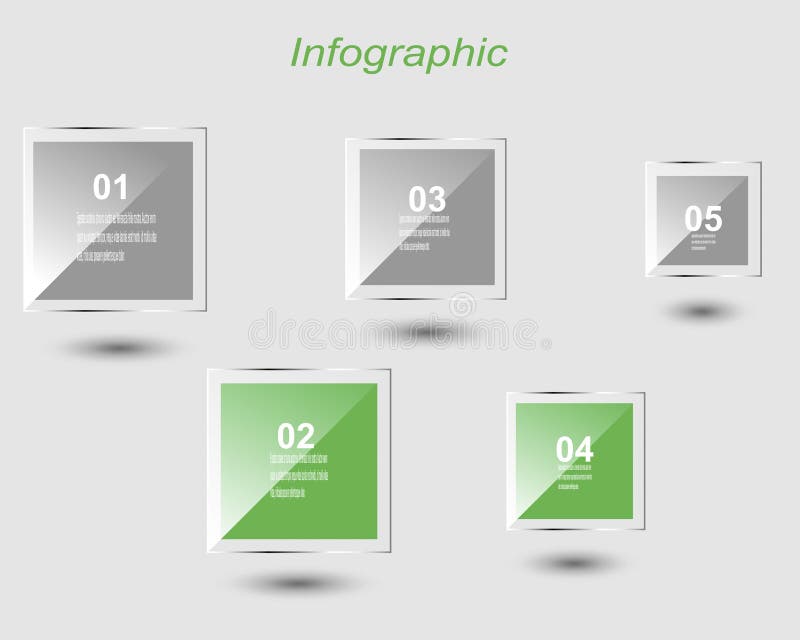 Infographic Display Template. Stock Vector - Illustration of concept ...