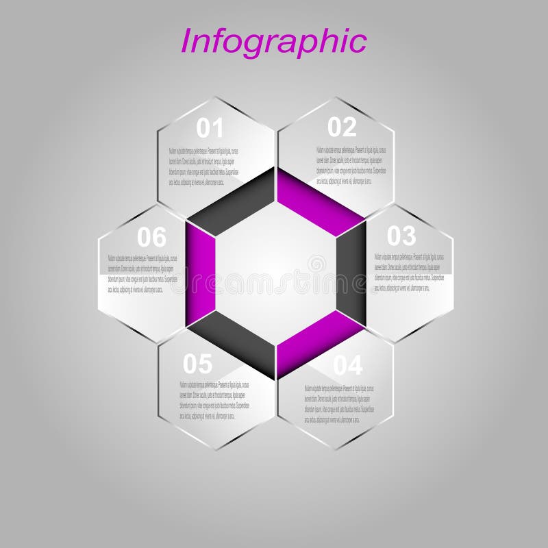 Infographic Display Template. Stock Vector - Illustration of abstract ...