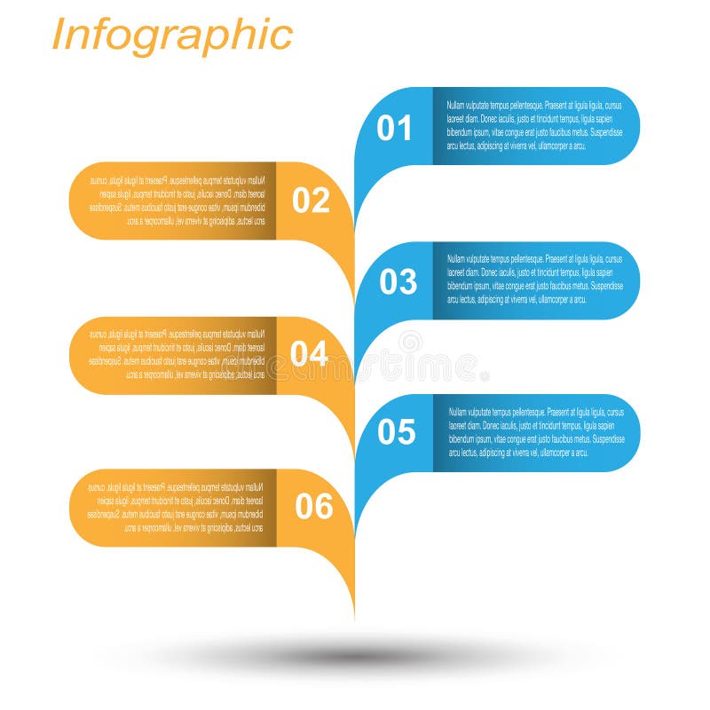 Infographic Display Template. Stock Vector - Illustration of layout ...