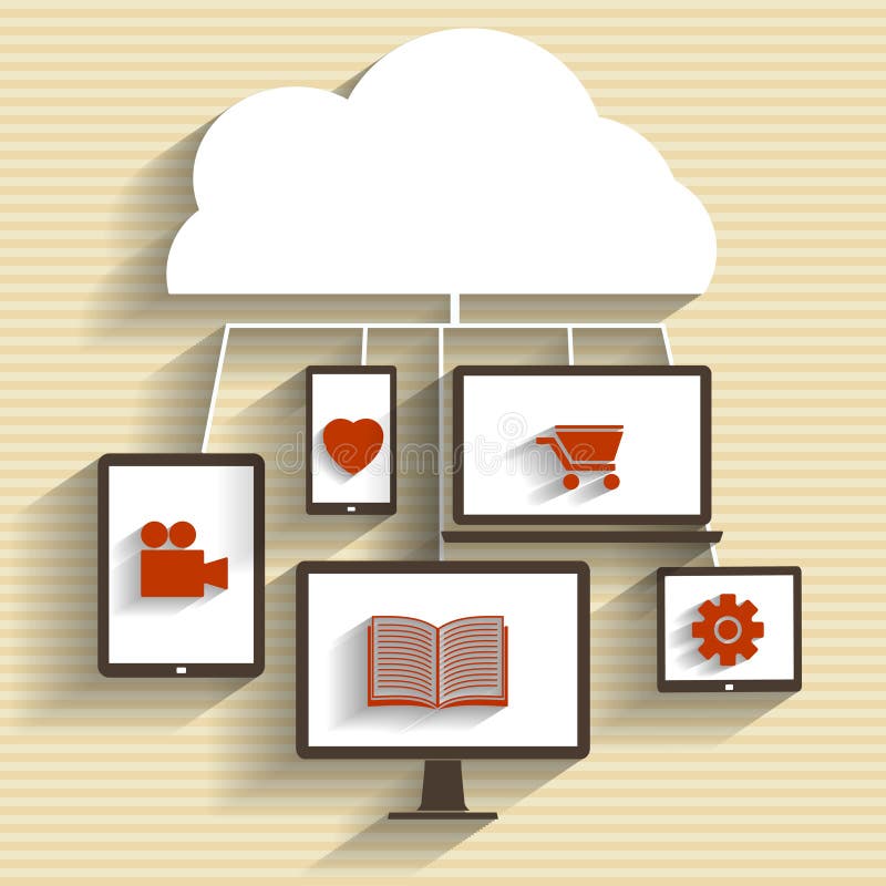 Infographic Displays Concept - Vector Scheme. Stock Vector ...